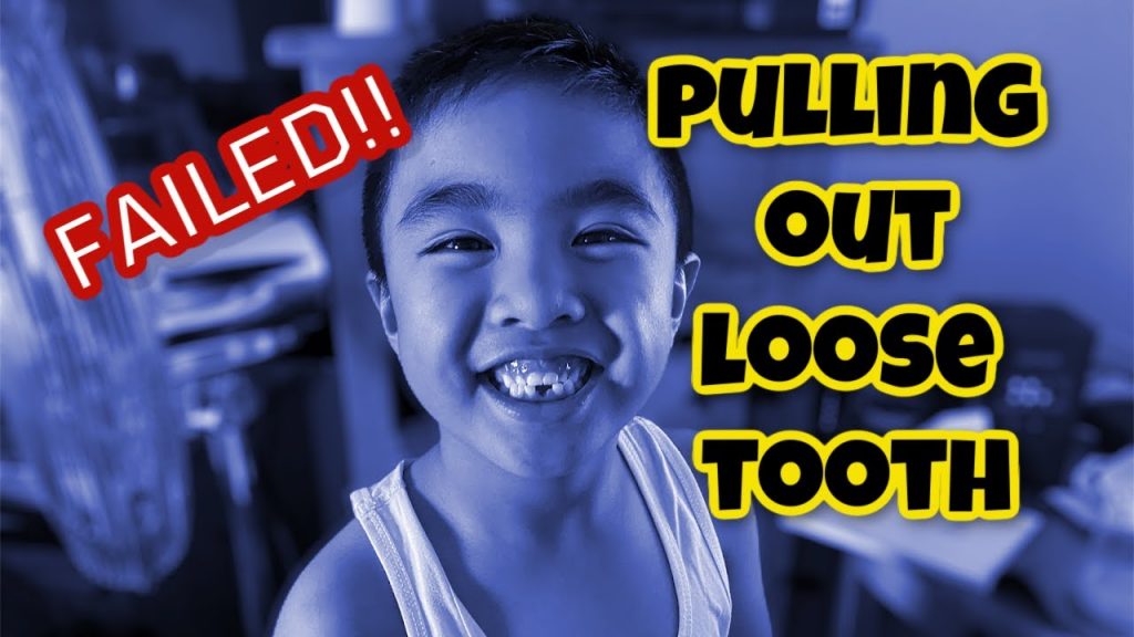 DIY PULLING OUT KID'S TOOTH | FAILED ATTEMPT ON PULLING OUT TOOTH